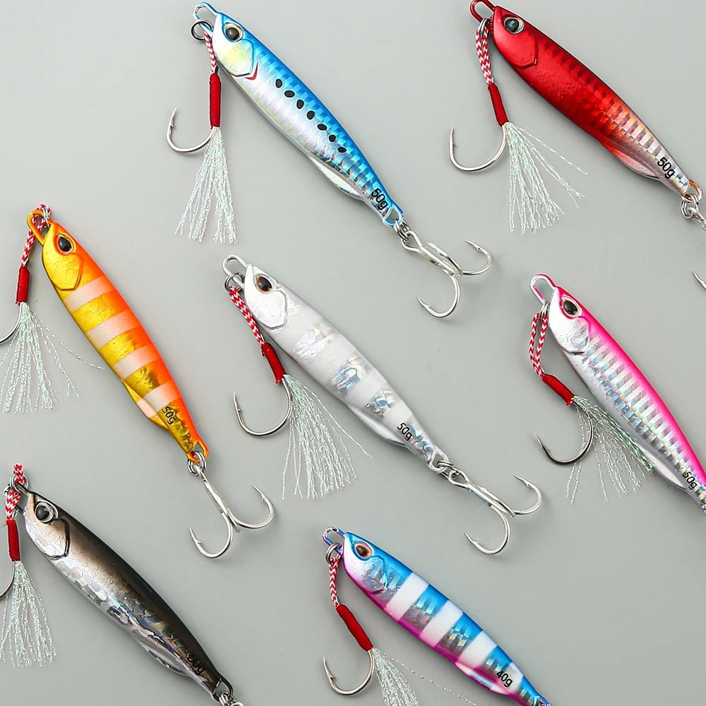 Fishing Sensei 7-Piece Fishing Jigs Set - Fishing Sensei